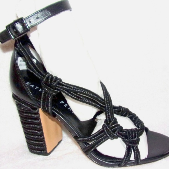 Katy Perry Collections | Shoes | New Katy Perry The Roped Black High ...